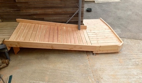 Rampe d’accès. Douglas. par Oak sur L'Air du Bois