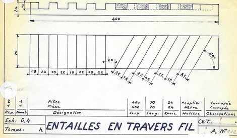 [Plan] Première année menuiserie par kaj sur L'Air du Bois