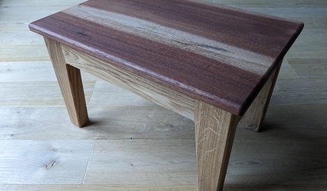 Petit tabouret / Mini banc par Natha sur L'Air du Bois