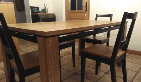 Table de cuisine par Mattdu89 sur L'Air du Bois