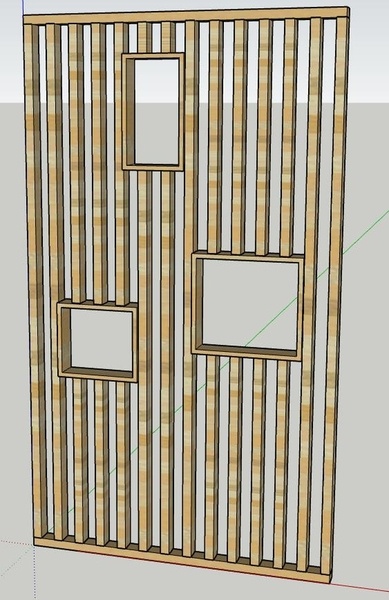 [Question] Fixation Claustra sol et plafond par Foxyter sur L'Air du Bois