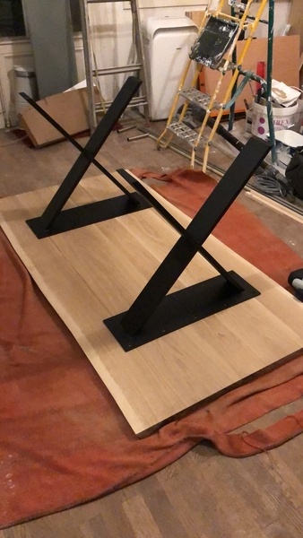 [Question] Fixation plateau table chêne par Olivier44 sur L'Air du Bois