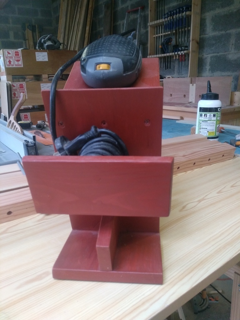 Support ponceuse excentrique par WoodandCrafts sur L'Air du Bois